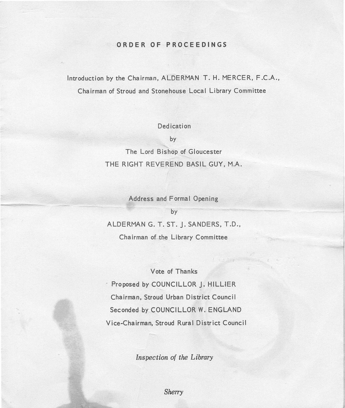 Stroud Library – Stroud Local History Society